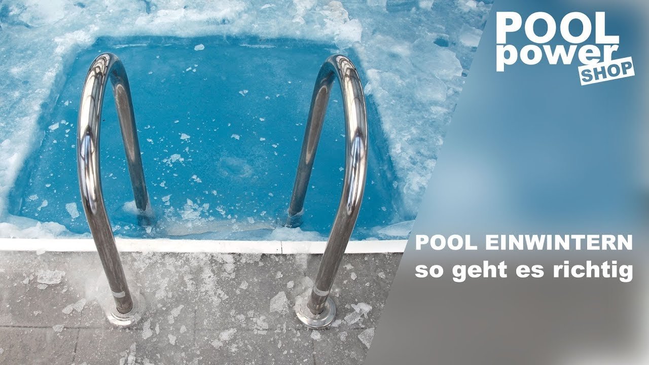 Pool Winterfest Machen Styropor